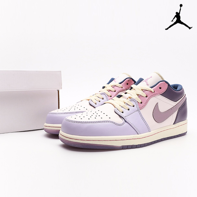 Air Jordan 1 Low 'Pastel Plum' Easter Reminiscent Hues Dress-DZ2768-651 ...